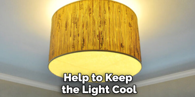 How to Put a Lampshade on a Ceiling Light | 10 Easy Steps