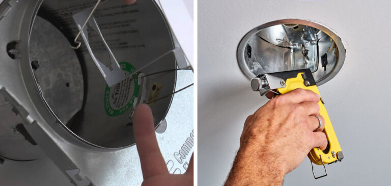 How to Install Recessed Lights With Friction Clips | 8 Steps