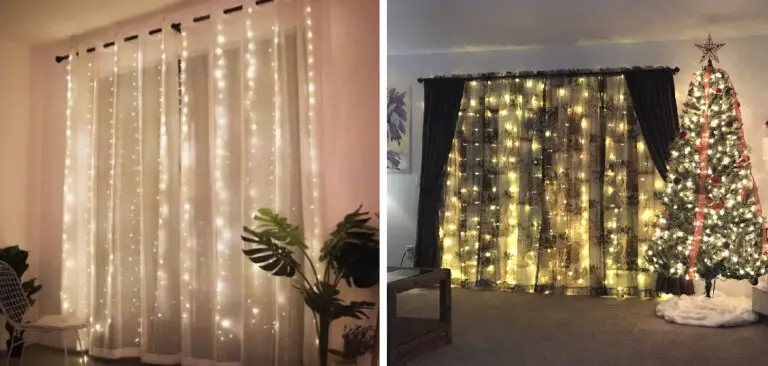 How to Make Christmas Light Curtain | 9 Easy Steps (2024)